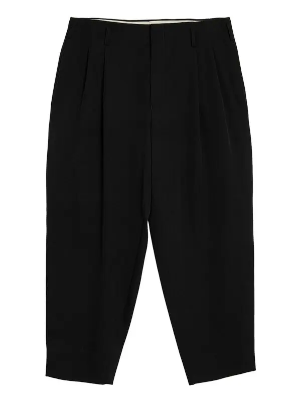 Comme Des Garçons Wool Gabardine Pant - Black