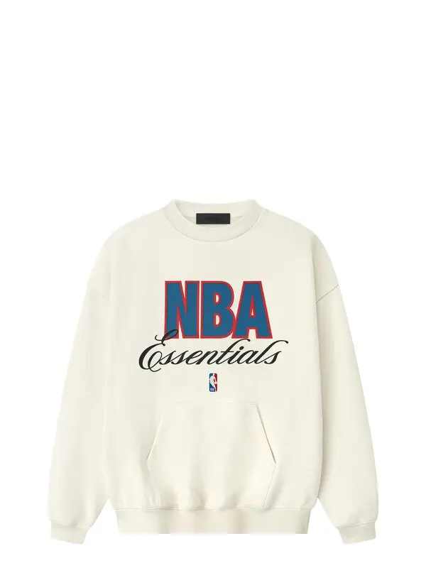 Fear Of God Nba 90s Crewneck Sweatshirt - White