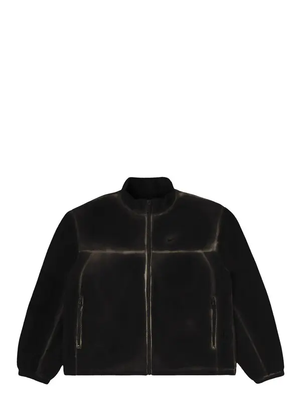 CACTUS JACK BY TRAVIS SCOTT Cactus Jack X Fragment Design X Nike Fleece Zip Jacket - Black