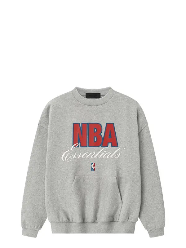 Fear Of God Nba 90s Crewneck Sweatshirt - Grey