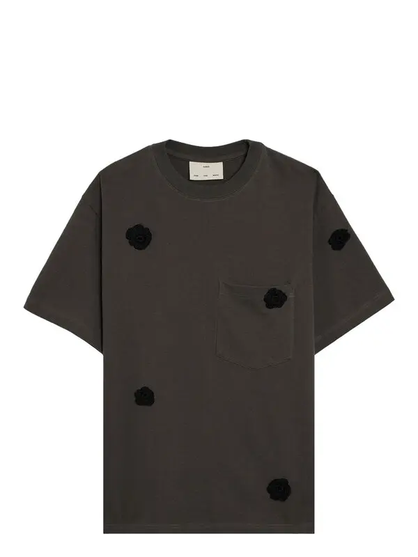 SONG FOR THE MUTE Daisy Standard Tee - Black