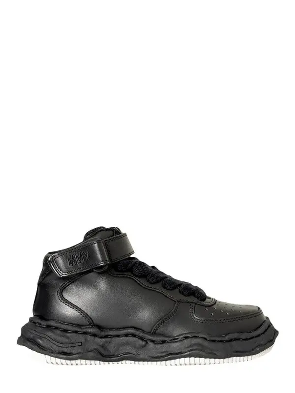 Mihara Yasuhiro Wayne High-top Sneakers - Black