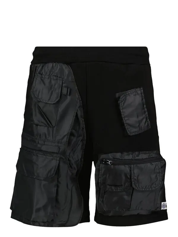 MARKET Multi Pocket Shorts - Black