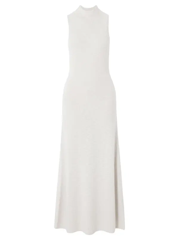 Gabriela Hearst Sarisha Cashmere Midi Dress - Neutrals