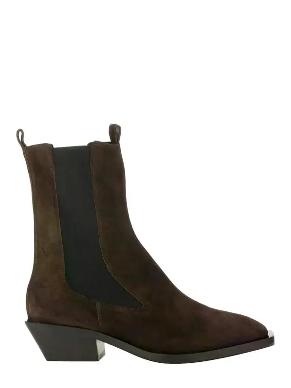 AeydĒ Suede Chelsea Boots - Brown