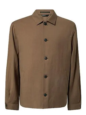 Sunspel Relaxed-fit Twill Wool Jacket - Light Brown