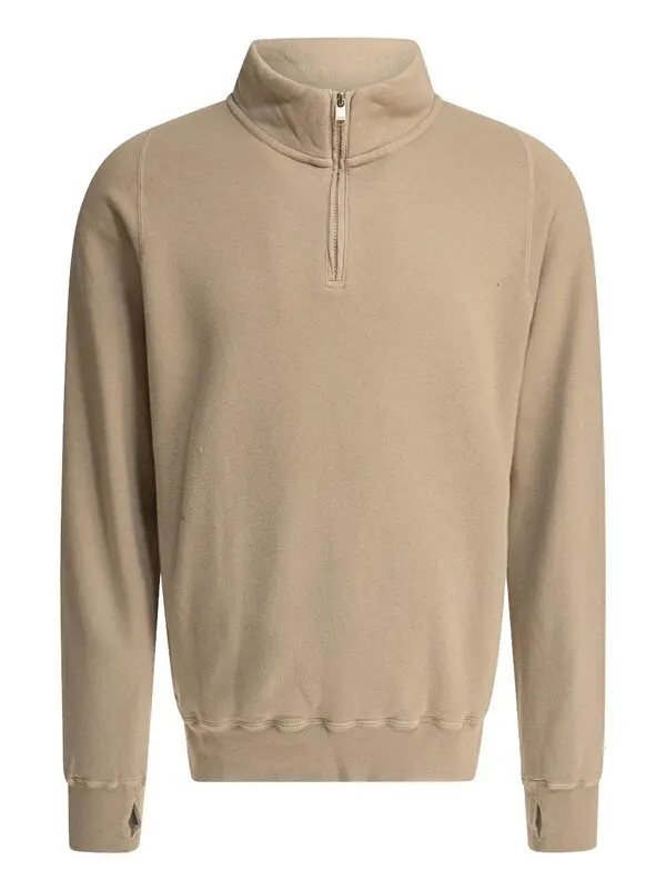 NONNATIVE Cotton Half-zip Sweatshirt - Beige