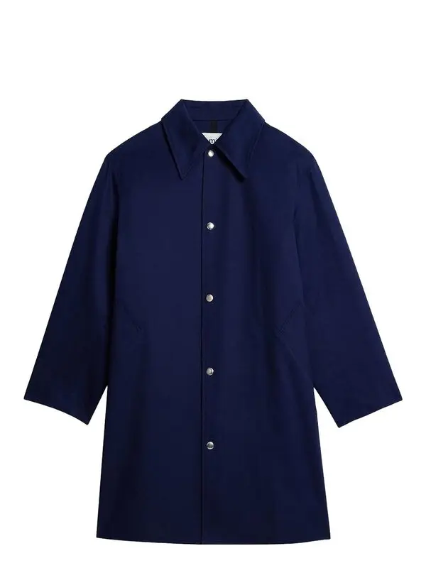 Ami Trench Coat - Blue