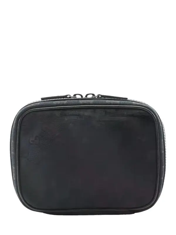Gucci 2010s Gg Canvas Clutch - Black