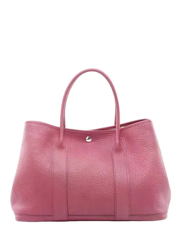 Hermès 2012 Pm Garden Party Leather Tote Bag - Pink
