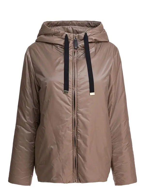 Max Mara Short Padded Windbreaker - Beige