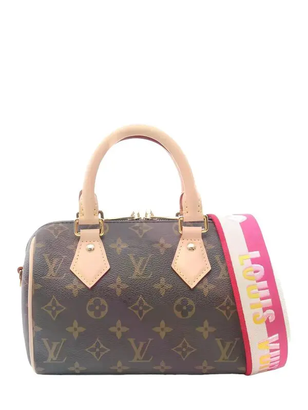 LOUIS VUITTON 2021 Monogram Speedy Tote - Brown