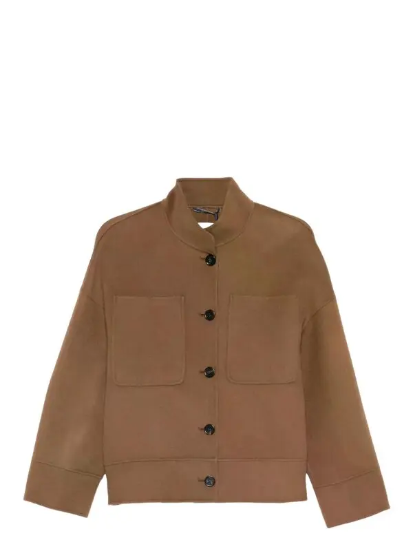 Max Mara Renna Patch-pocket Jacket - Brown
