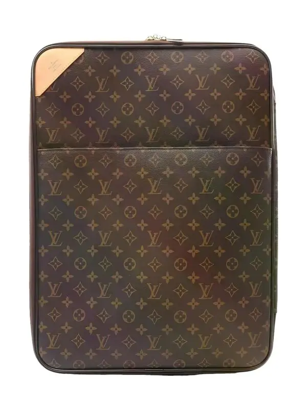 LOUIS VUITTON 2011 Monogram Carry Case Luggage - Brown