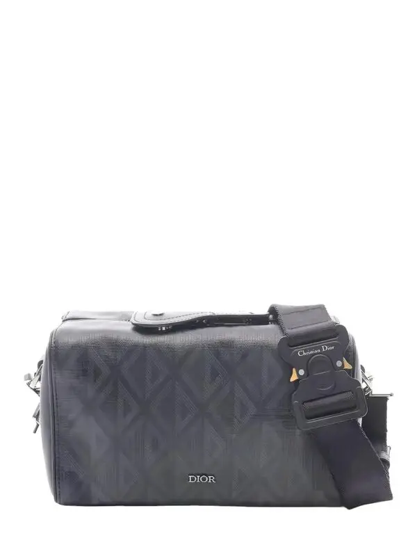Dior Cd Diamond Rango 22 Shoulder Bag - Black