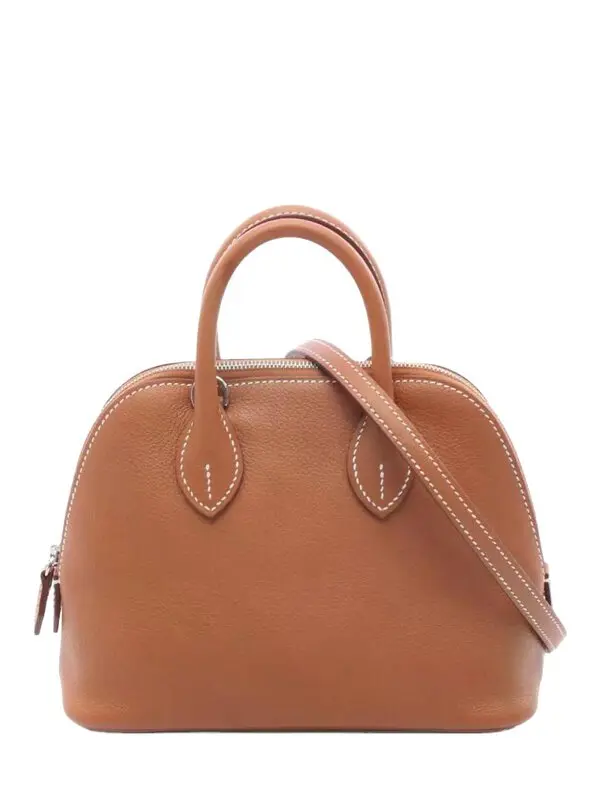 Hermès 2025 Bolide 1923 Mini Handbag - Brown