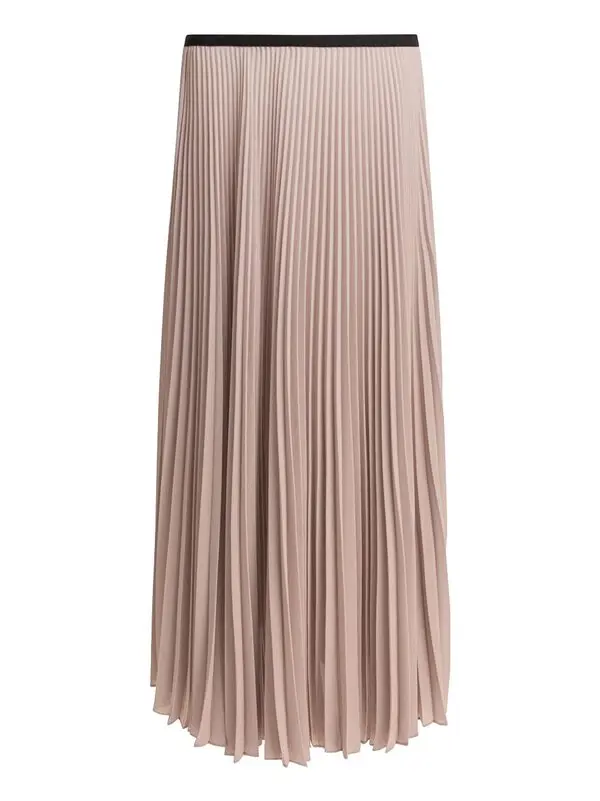 SEMPER Pleated Long Skirt - Pink