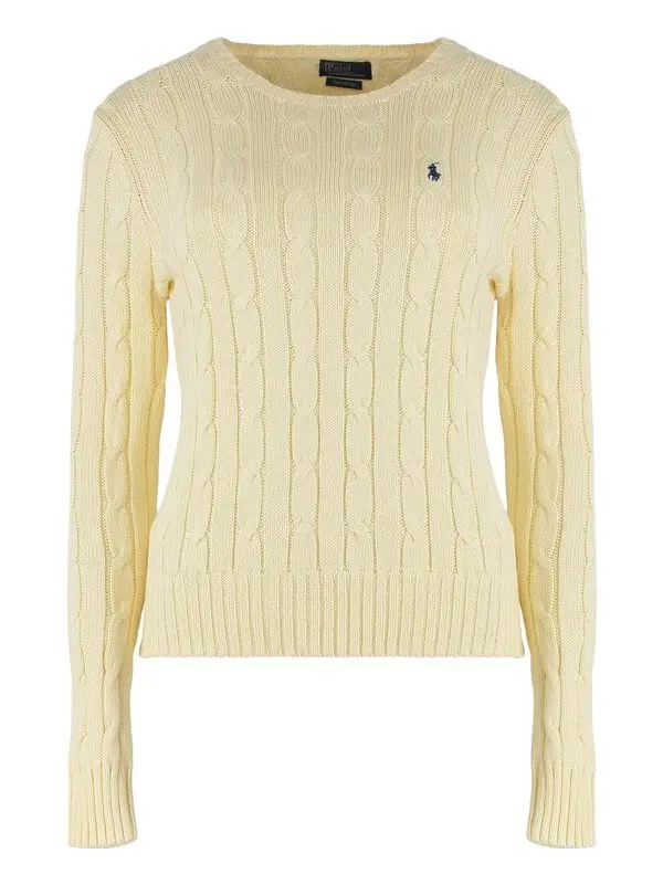 Ralph Lauren Cable Knit Sweater - Beige