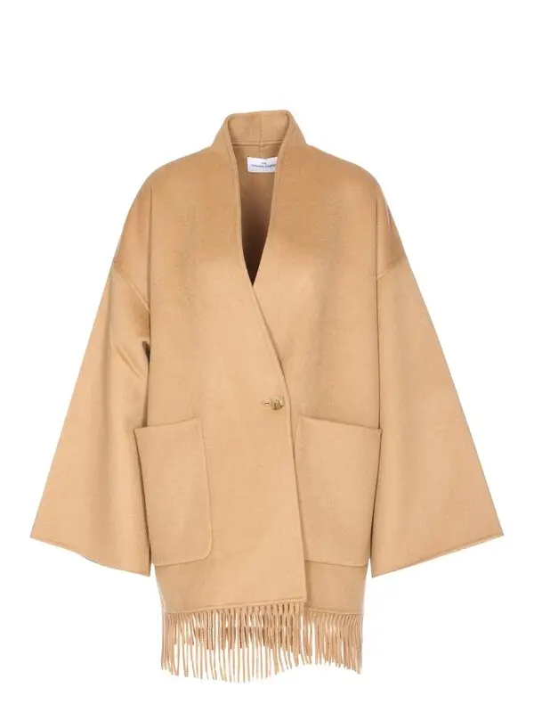 THE DYNAMIS STUDIO Desert Lyon Wool Coat - Beige