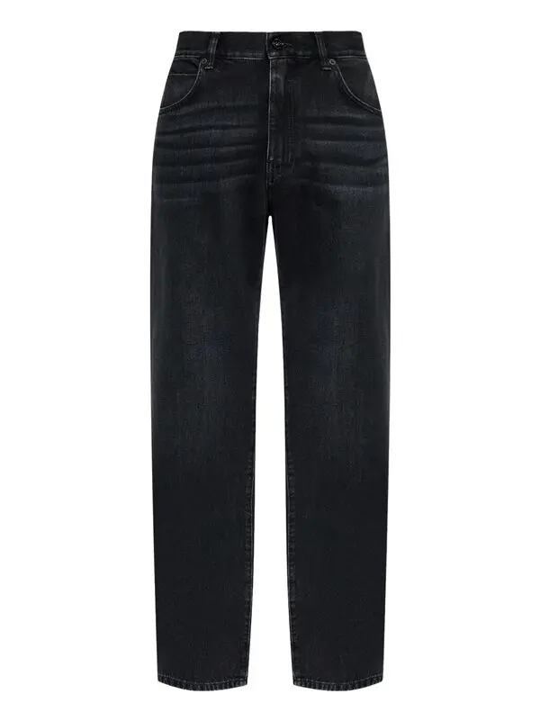 Balmain Straight-leg Jeans - Black