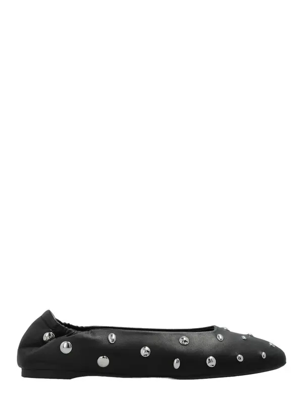 Kate Spade New York Halo’ Leather Ballerinas - Black