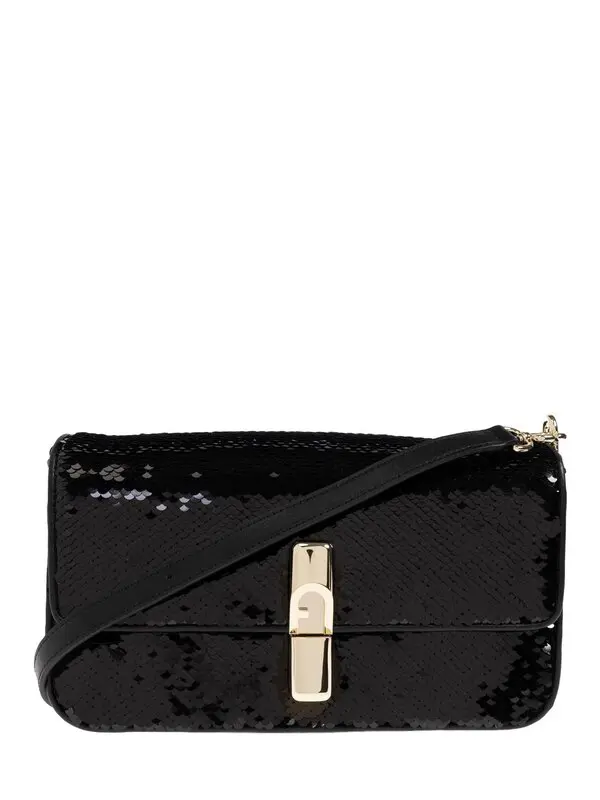 Furla Iride Small Evening Bag - Black