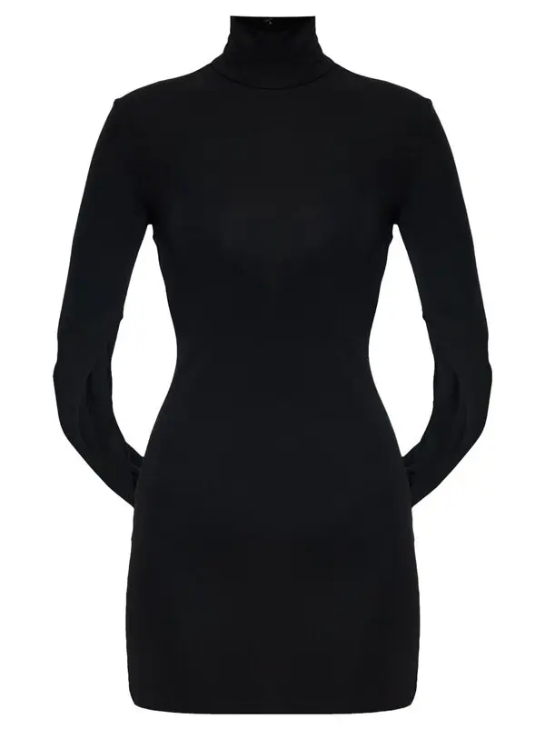 Alexander Wang Long-sleeved Dress - Black