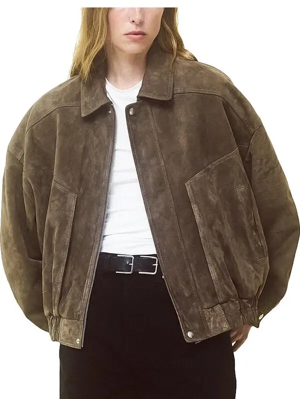 ARMA Frederica Suede Jacket - Soil