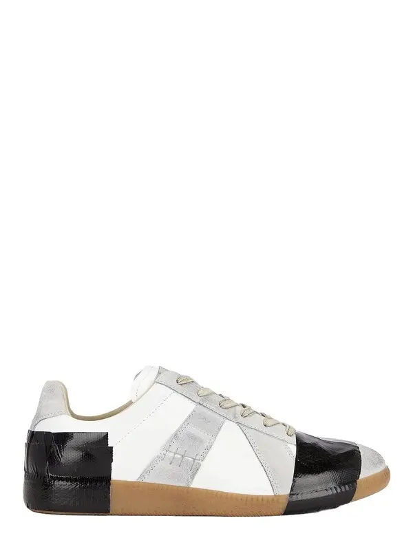 MAISON MARGIELA Replica Sneaker - Off White & Black