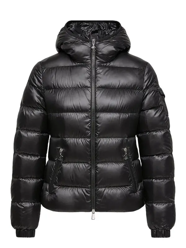 Moncler Glesse Hooded Down Jacket - Black