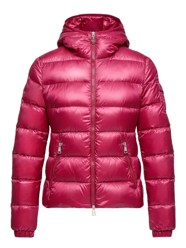 Moncler Glesse Hooded Down Jacket - Pink