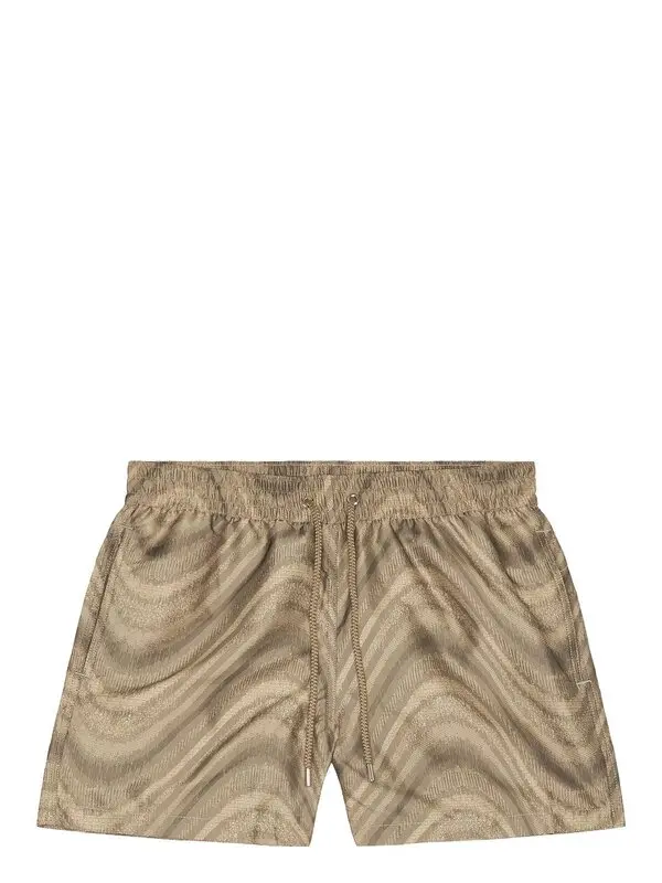 Frescobol Carioca Rio Jacquard Fibra Swim Short - Khaki