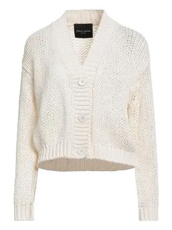 ROBERTO COLLINA Open-knit Cardigan - White