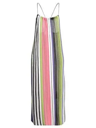 Liviana Conti Striped Maxi Dress - Purple