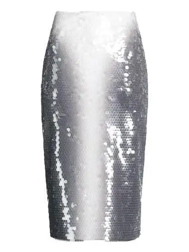 Sportmax Midi Flared Sequined Skirt - Grey