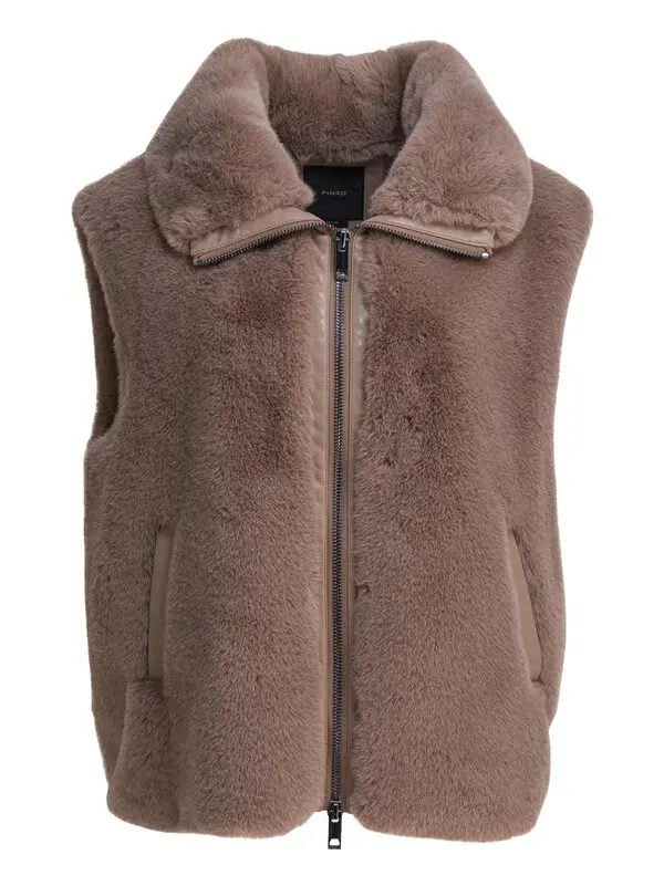 Pinko Vest Jacket - Beige
