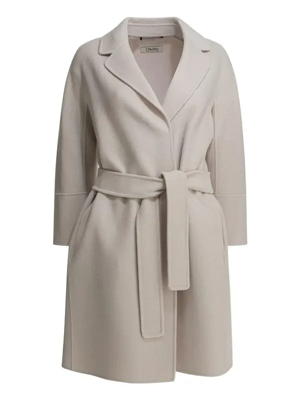 Max Mara Long Coat - White