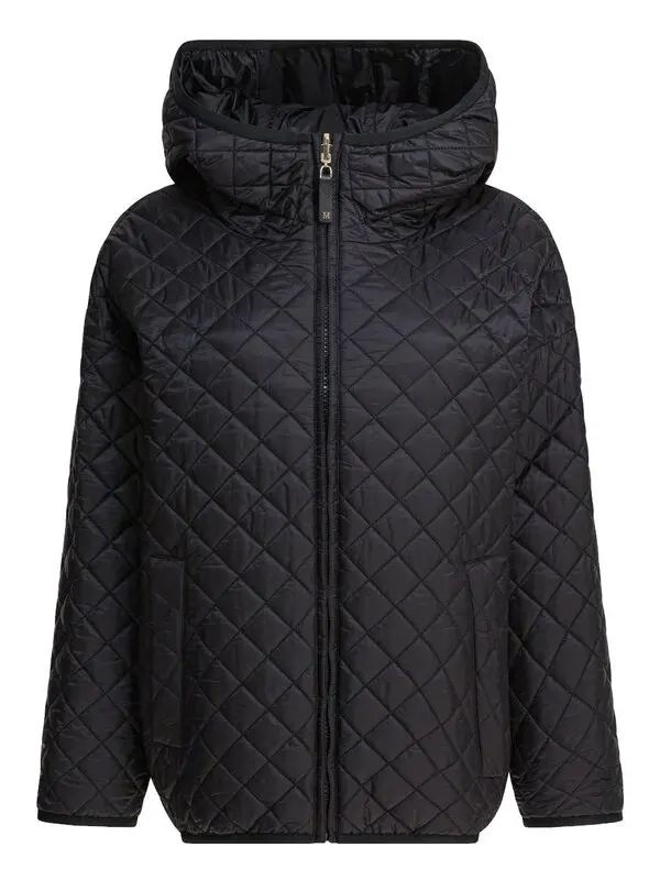 Max Mara Quilted Jacket - Black