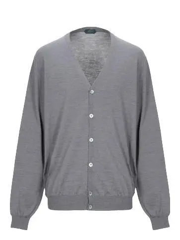 ZANONE Cardigan In Virgin Wool Blend - Grey