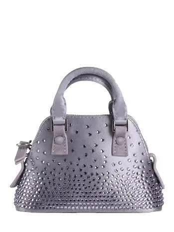 MAISON MARGIELA Mini Handbag With Crystals - Purple