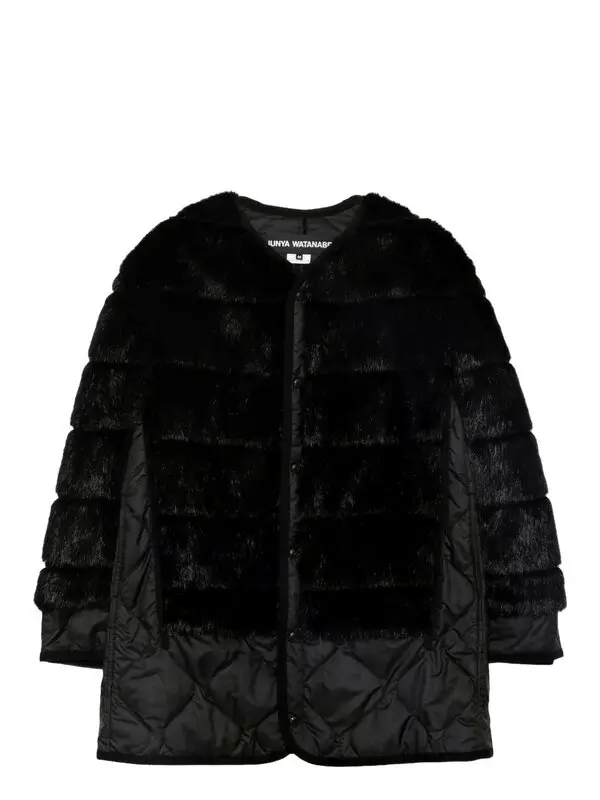 Junya Watanabe Quilted Coat - Black