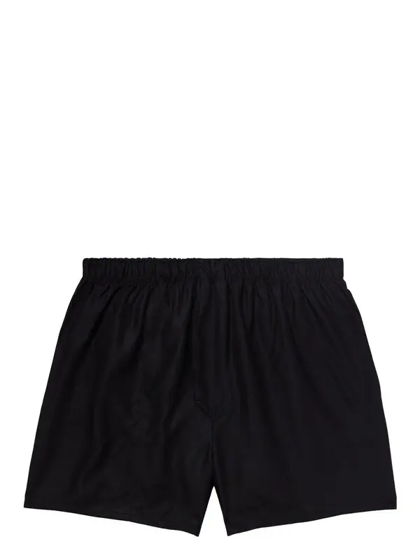 CDLP Tencel™ Lyocell-poplin Boxer Shorts - Black