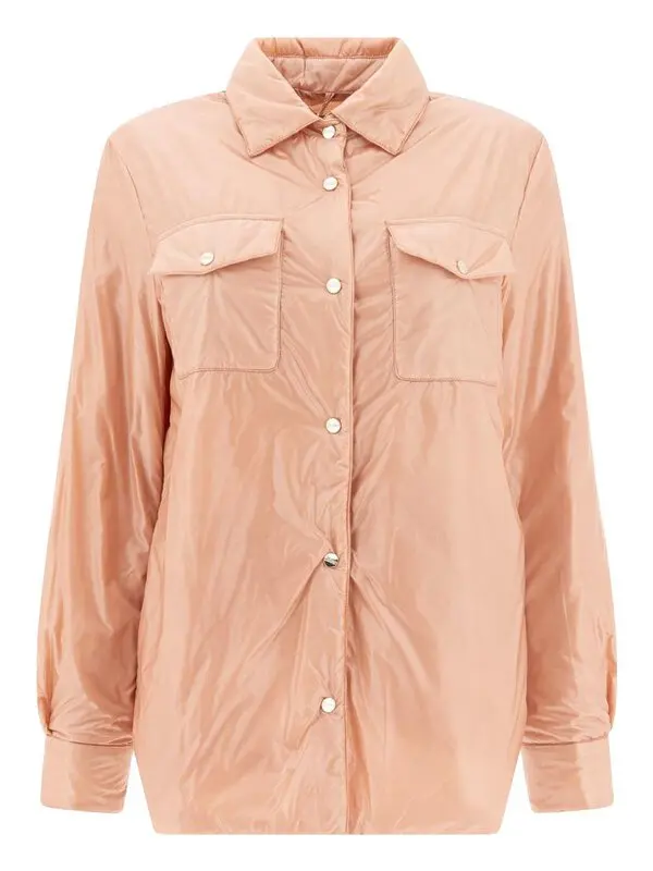 Herno Nylon Overshirt Jacket - Pink