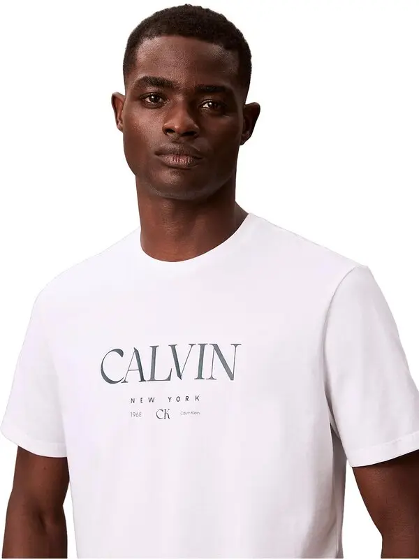 Calvin Klein Calvin Graphic Classic T-shirt - Brilliant White