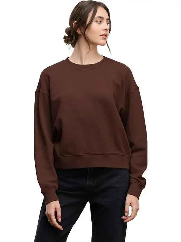 Velvet By Graham & Spencer Yoko Sweatshirt - Natural