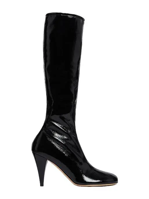 Le Monde Beryl Kim Sion Madison Leather Boots - Black