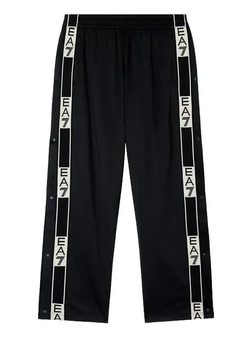 Emporio Armani Graphic Series Technical Fabric Trousers - Black