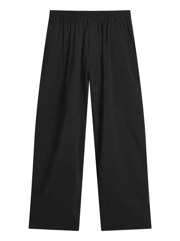 SNOW PEAK Easy Wide Trousers - Black
