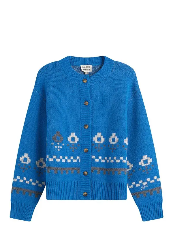 DAMSON MADDER Romily Cardigan - Blue
