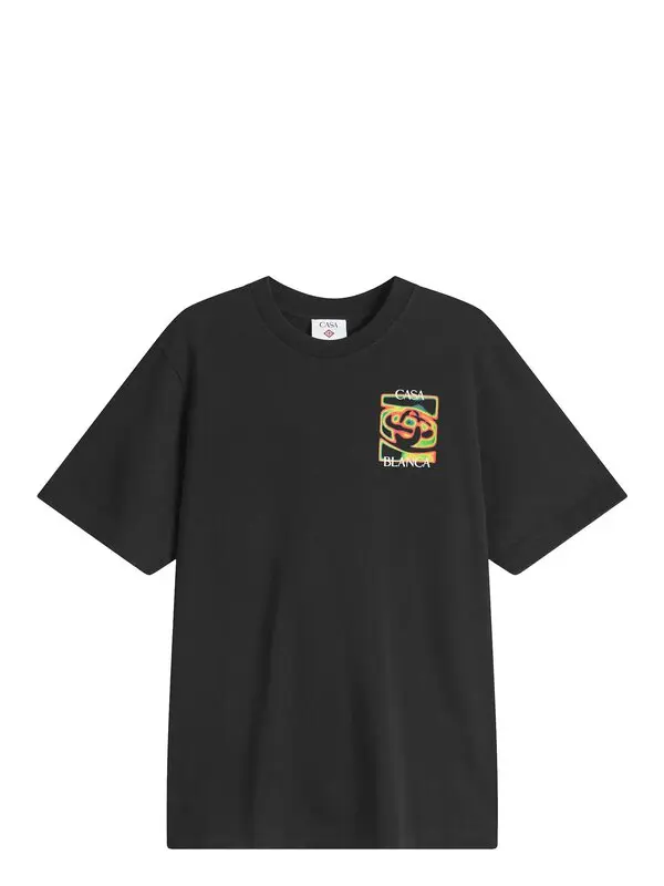 Casablanca Heat Map Classic T-shirt - Black